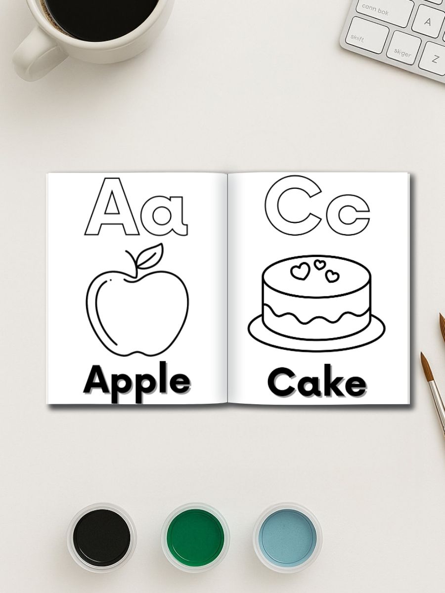 ABC Fun Time – 100 Alphabet-Themed Coloring Pages | Colouring Pics