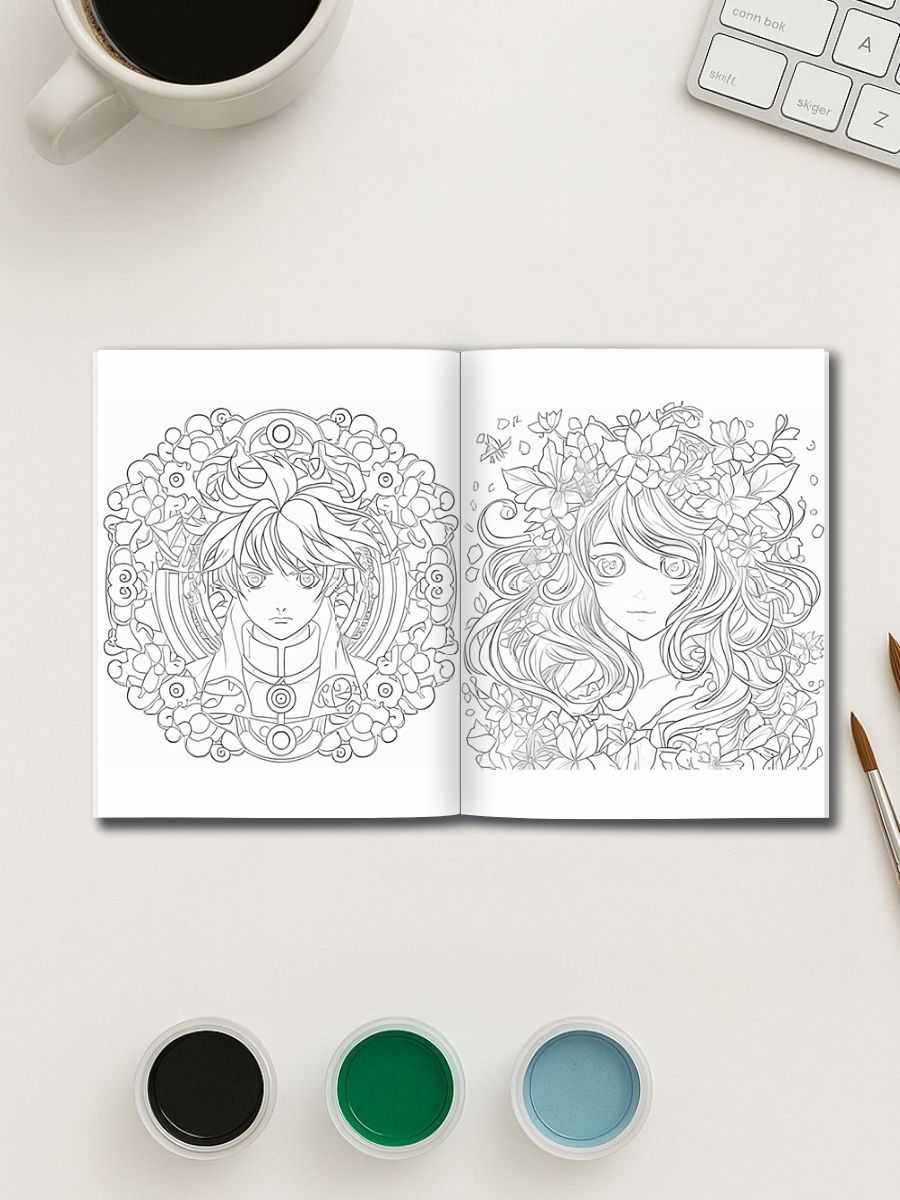 Myth & Magic – 108 Fantasy Mandala Coloring Pages | Colouring Pics